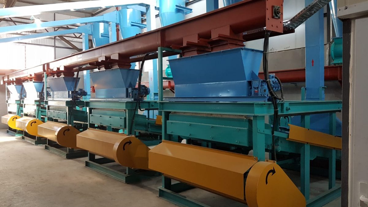 Sunflower Shell Separation Plant – ÖzModern Machinery Engineering Services